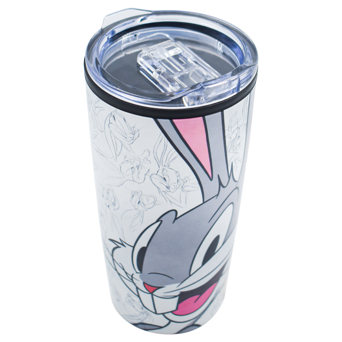 Termo Largo Doble Pared con Tapa Transparente Fun kids Warner Bros 100 – Ambient 21