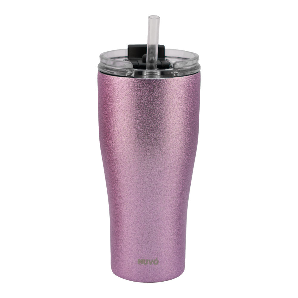 Termo de Acero Inoxidable con Doble Pared en Acabado Glitter NUVÓ 380m – Ambient 21