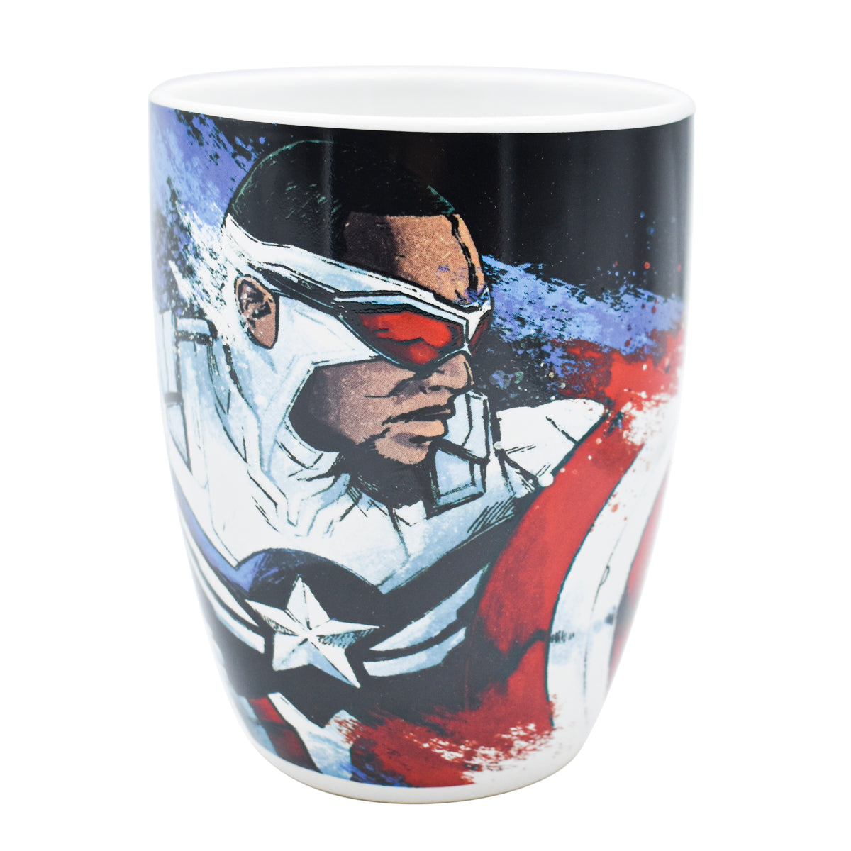 Taza blanca con caja de regalo Fun Kids Disney Marvel The Falcon Sam W ...