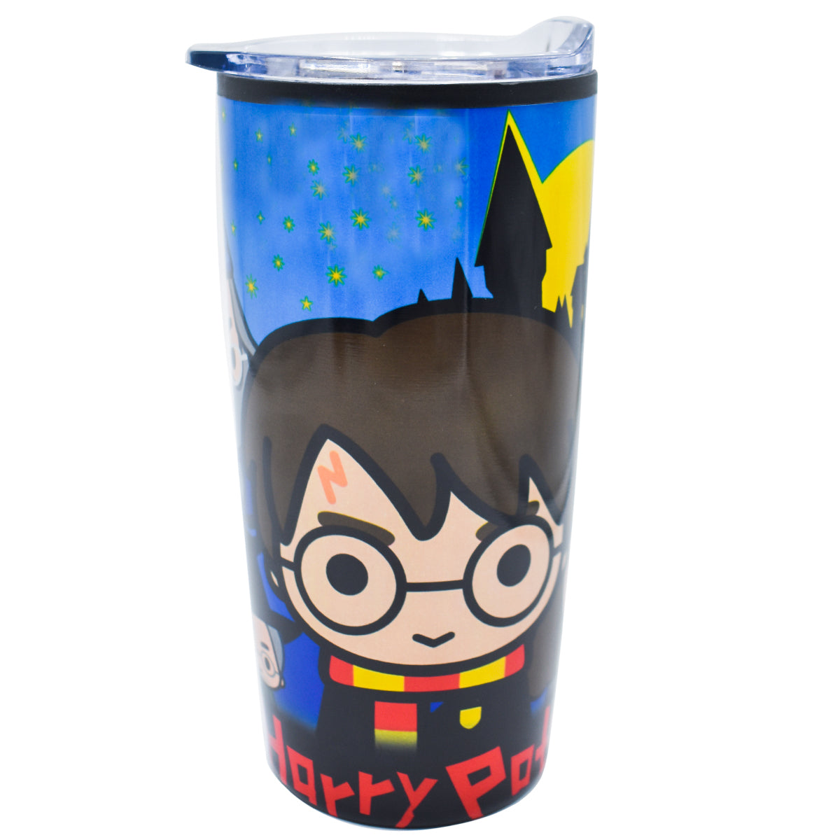 Termo Largo Doble Pared Tapa Transparente Fun Kids Warner Bros Harry P ...