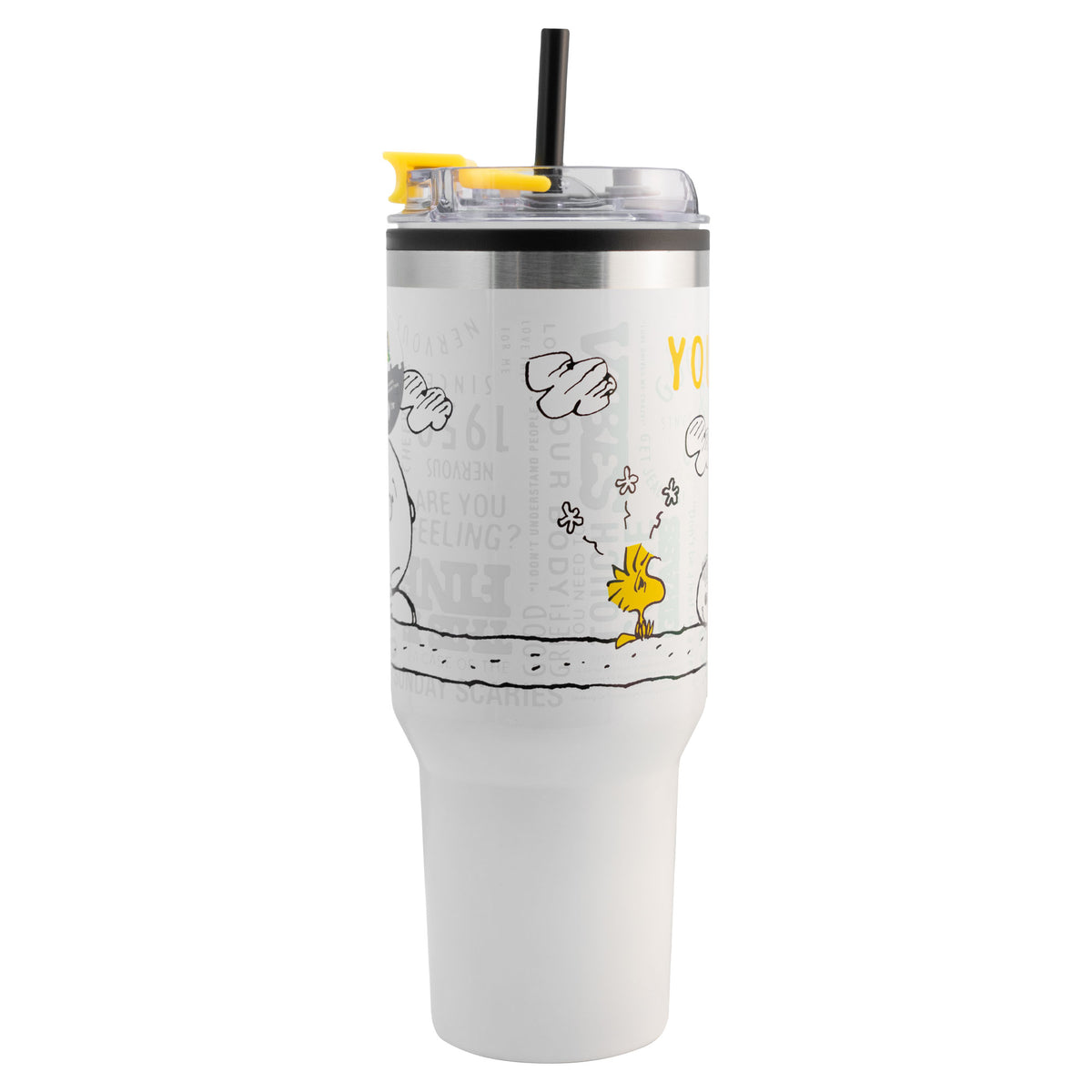 Termo de Acero Inoxidable con Doble Pared y Tapa Hermética Snoopy 1.2L ...