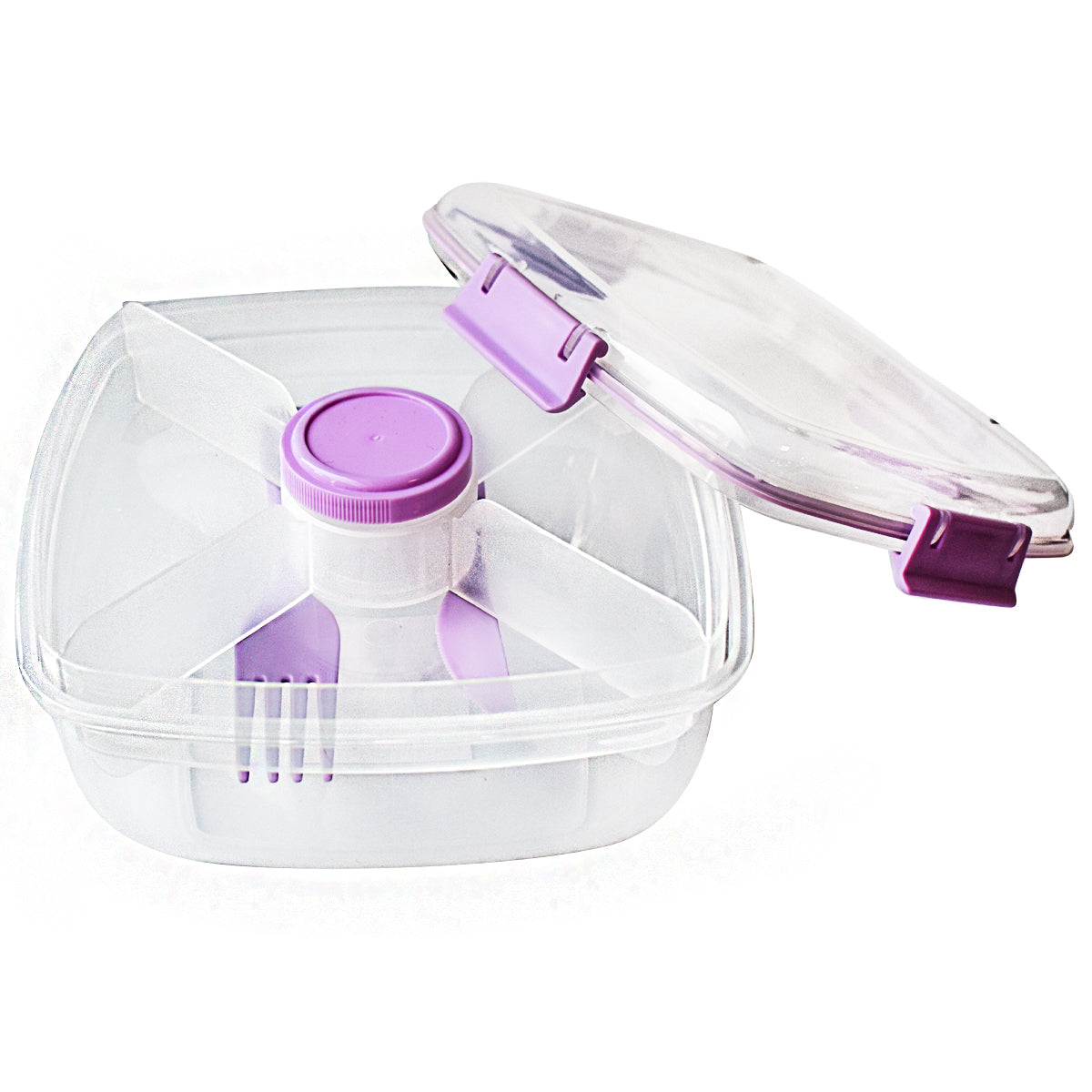 Topper De Plástico Para Lunch Box Cubiertos Portaviandas 6pz – Ambient 21