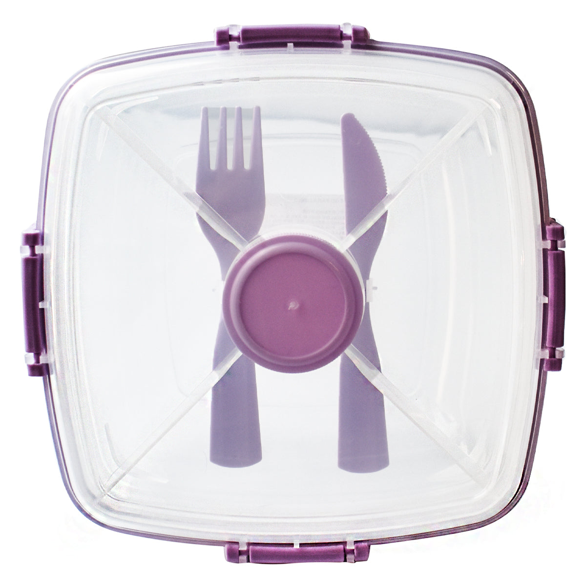 Topper De Plástico Para Lunch Box Cubiertos Portaviandas 6pz – Ambient 21